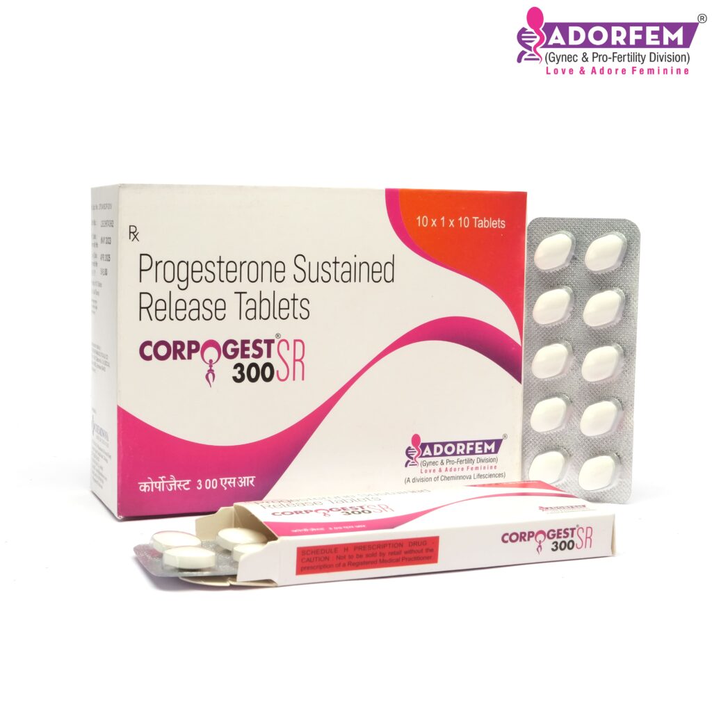 Natural Micronised Progesterone 300mg SR Tablet Manufacturer, Supplier ...