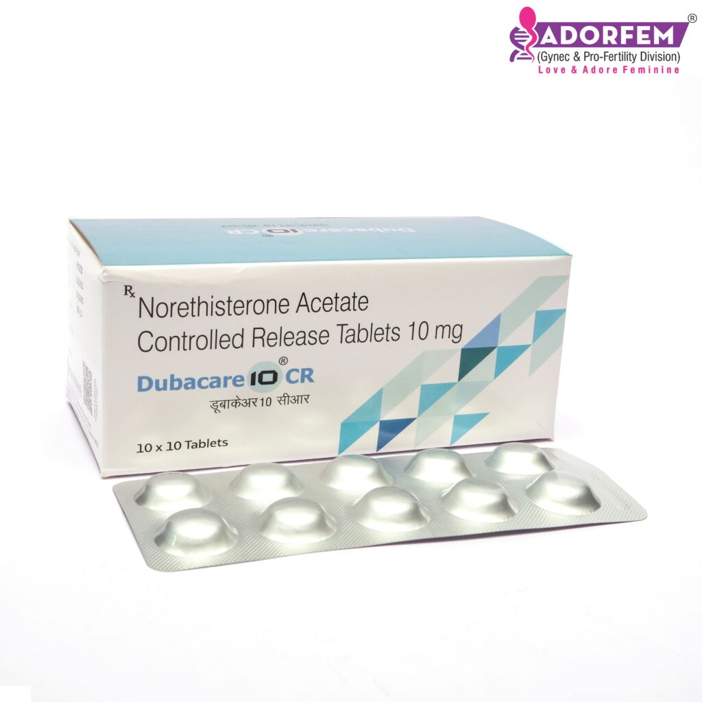Norethisterone Control Release Tablets Manufacturer, Supplier and Franchise