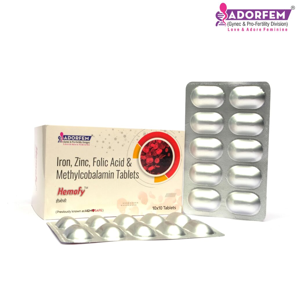 Ferrous Bisglycinate + Folic Acid + Zinc Bisglycinate +Methylcobalamin ...